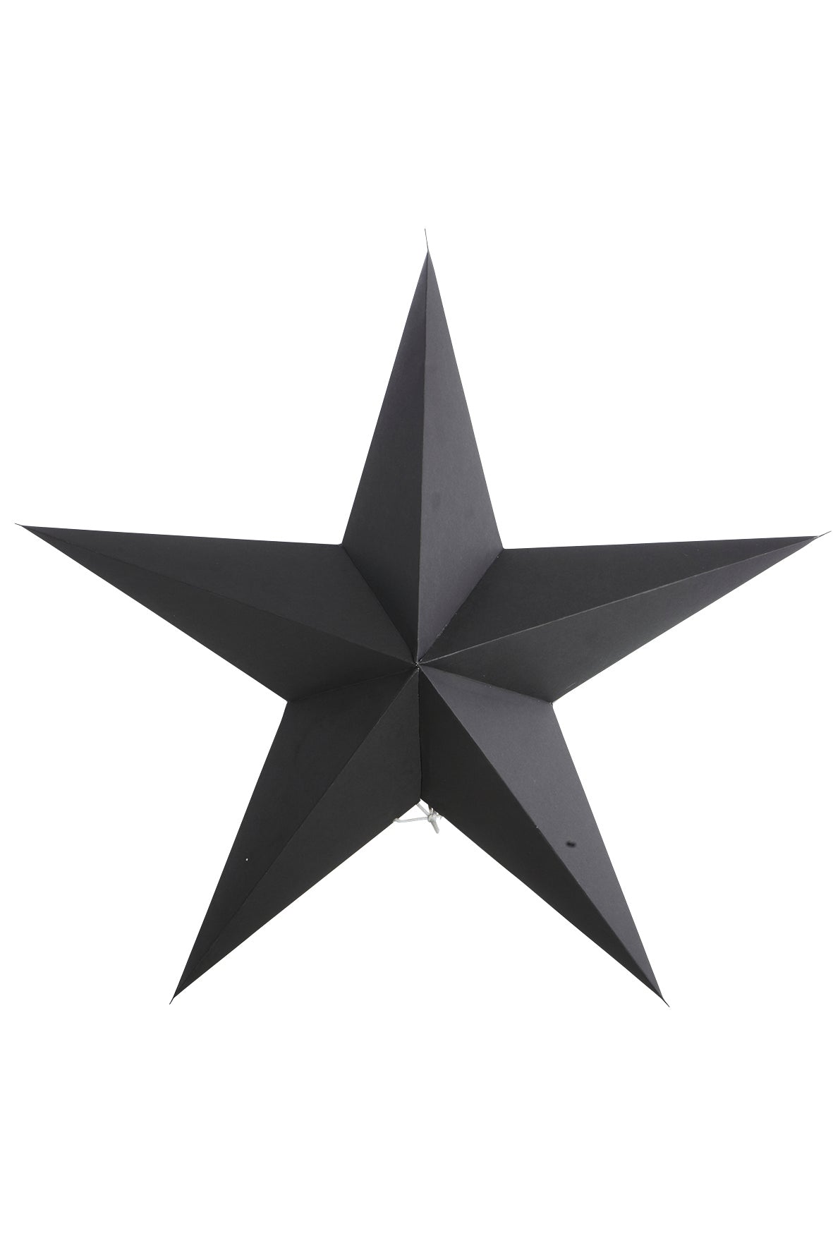 Black paper star 5 point 45cm – Hello Flora